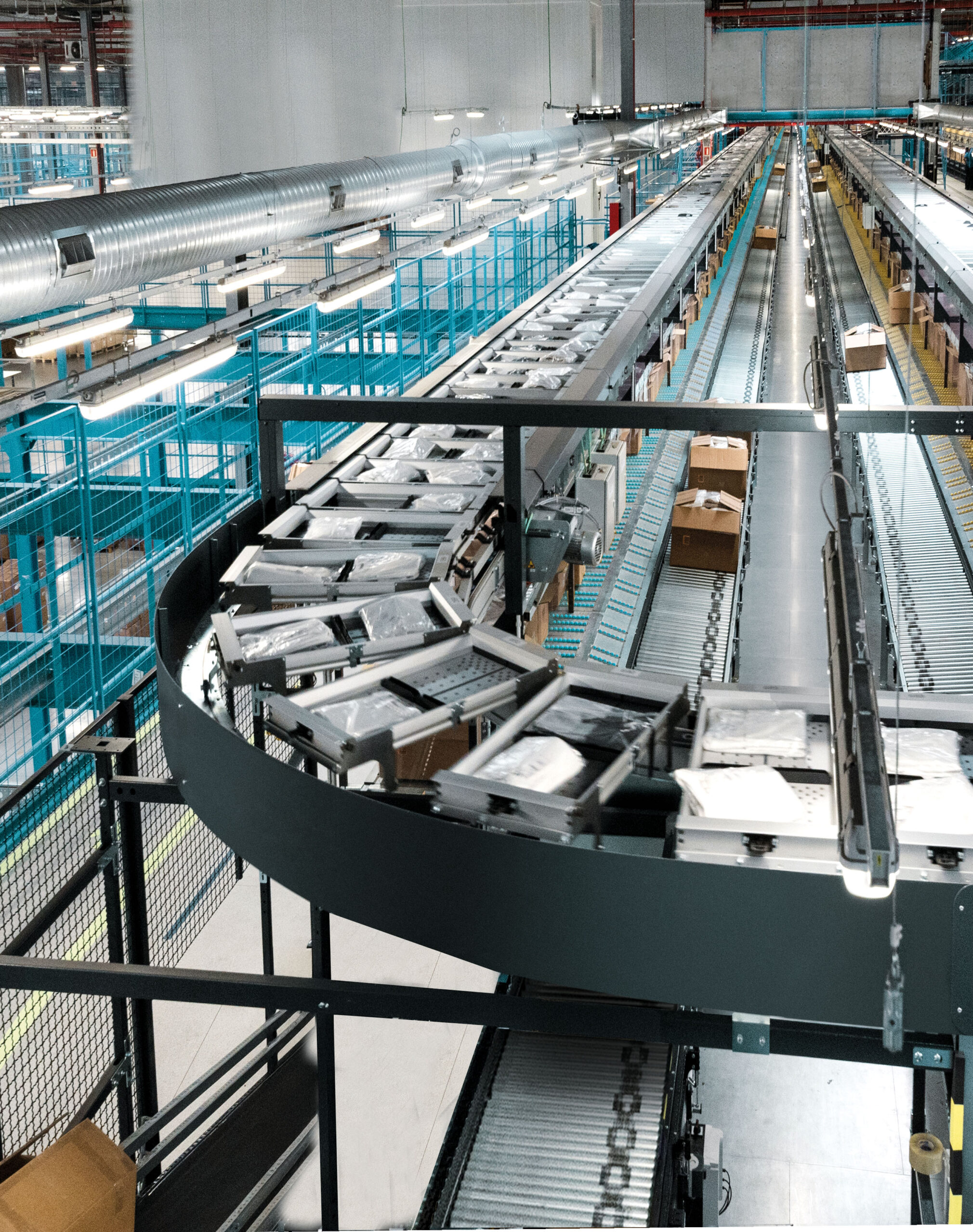 Push Tray Sorter horizontal - efficient and gentle sorting of a wide ...